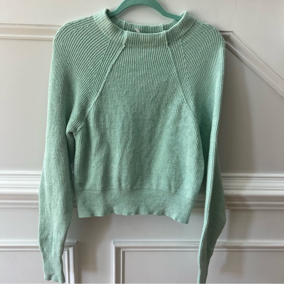 Free People | Sweaters | Free People Too Good Mint Green Sweater | Poshmark
